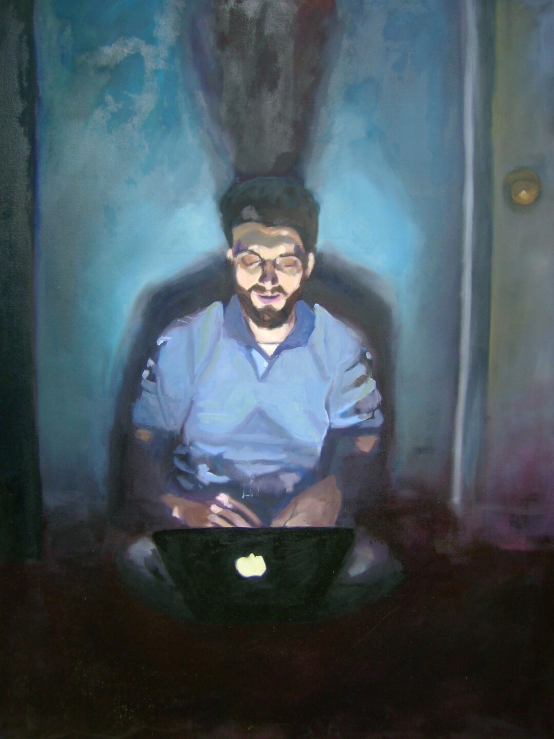 Eureka Art Print | Portrait With Laptop, Light Study - Etsy