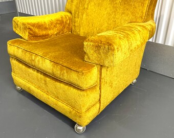 Yellow Club Chair - Etsy