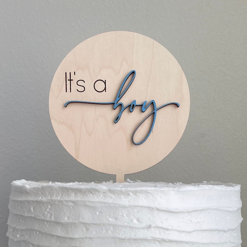 Boy Cake Topper - Etsy