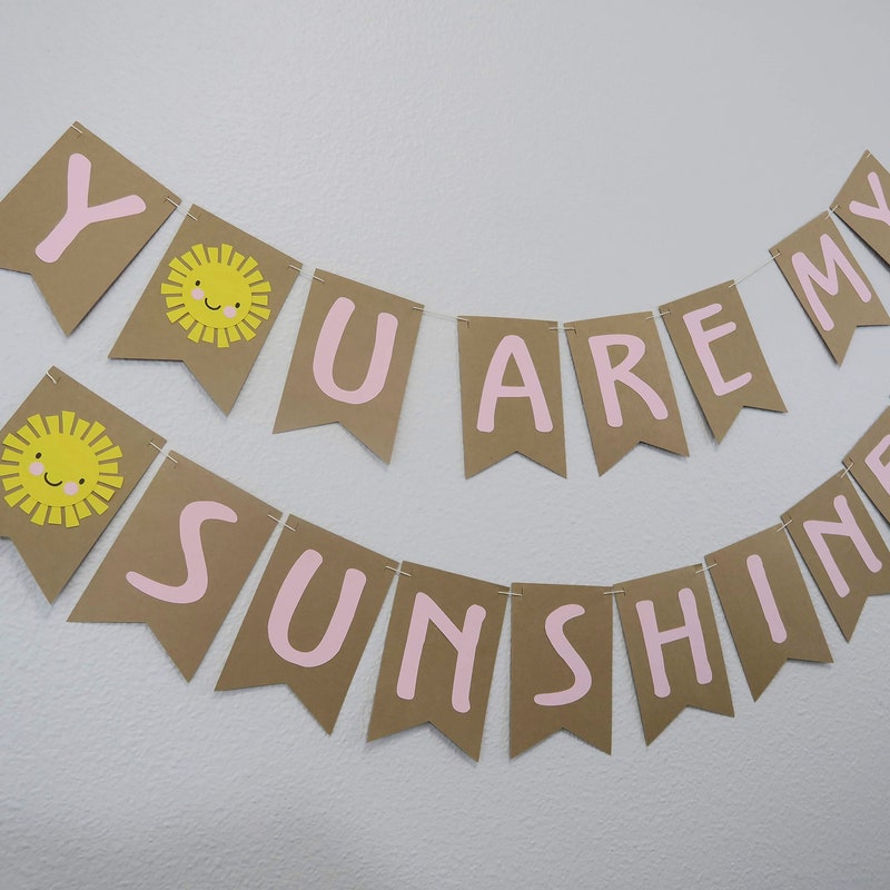 Sunshine Banner - Etsy