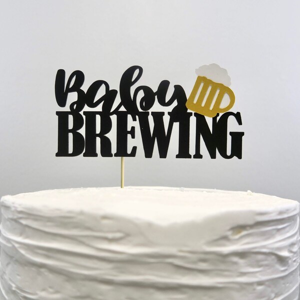 Baby Brewing Cake Toppers - Etsy