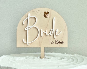 Bride to Bee Cake Topper Bee Bridal Shower Bridal Shower - Etsy
