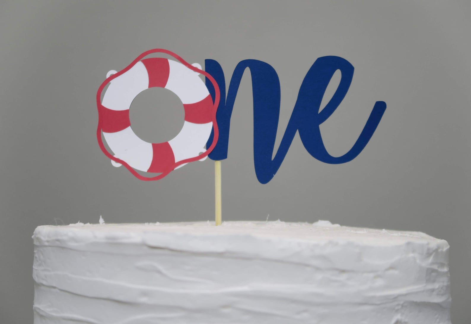 Nautical ONE Cake Topper Nautical Birthday Nautical First | Etsy