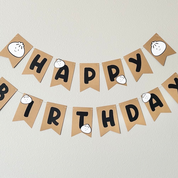 Dumpling Party Theme - Etsy