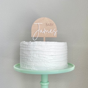 Personalized Baby Shower Cake Topper - Baby Shower Cake Topper, Gender ...