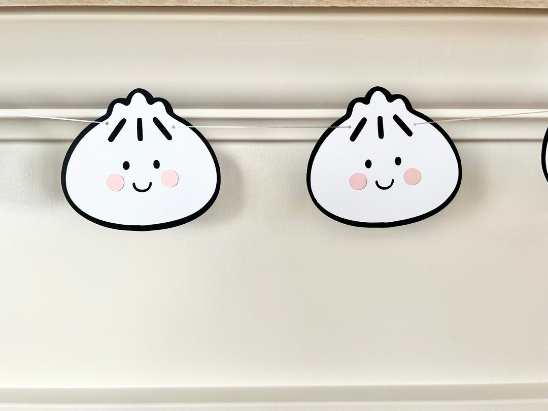Little Dumpling Banner - Bao Bun Birthday, Bao First Birthday, Little ...