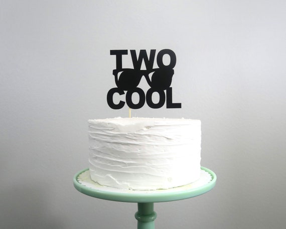 Two Cool Cake Topper-2nd Birthday- Cake Toppers Paper, Party & Kids ...