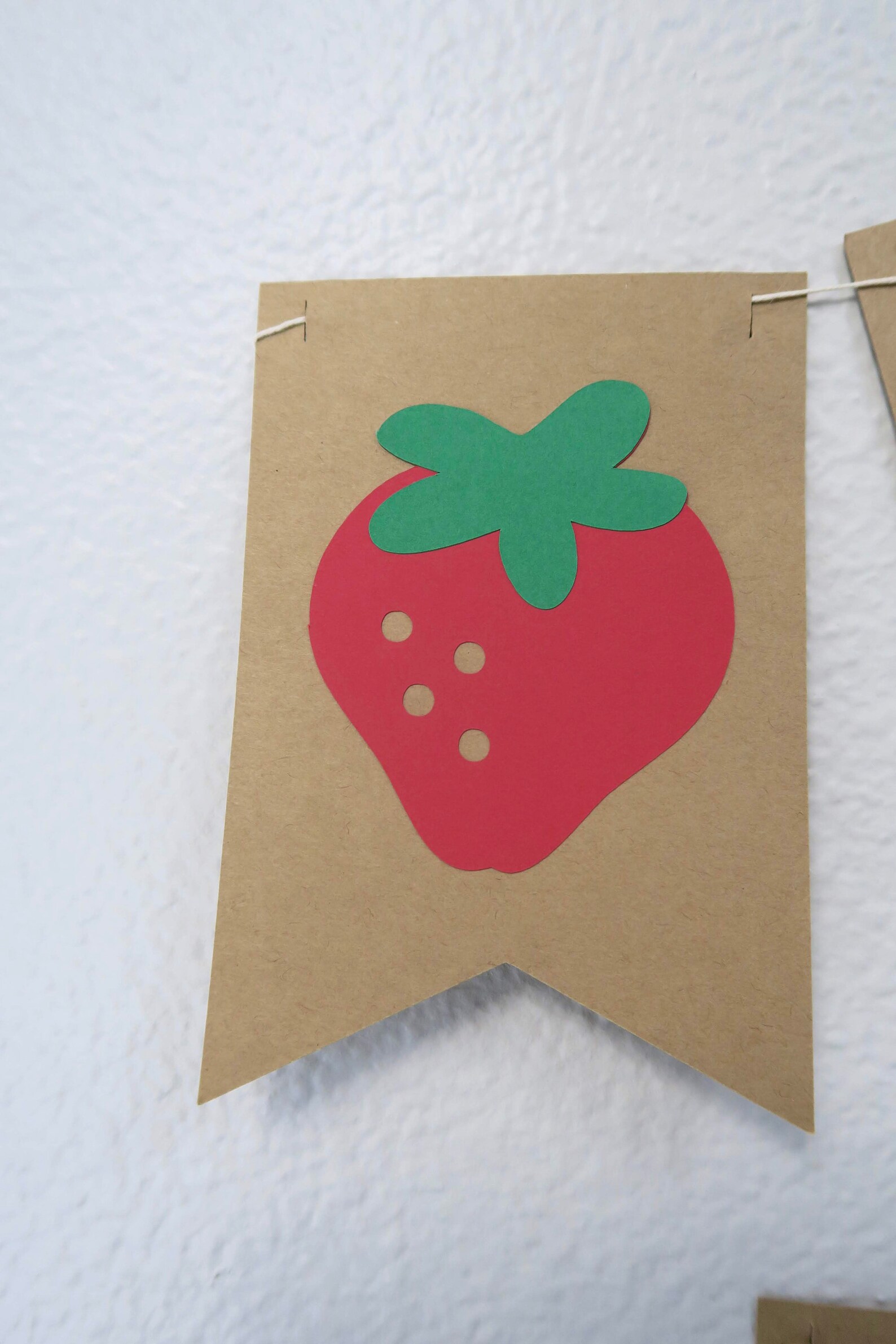 Strawberry Birthday Banner First Birthday Banner Strawberry | Etsy