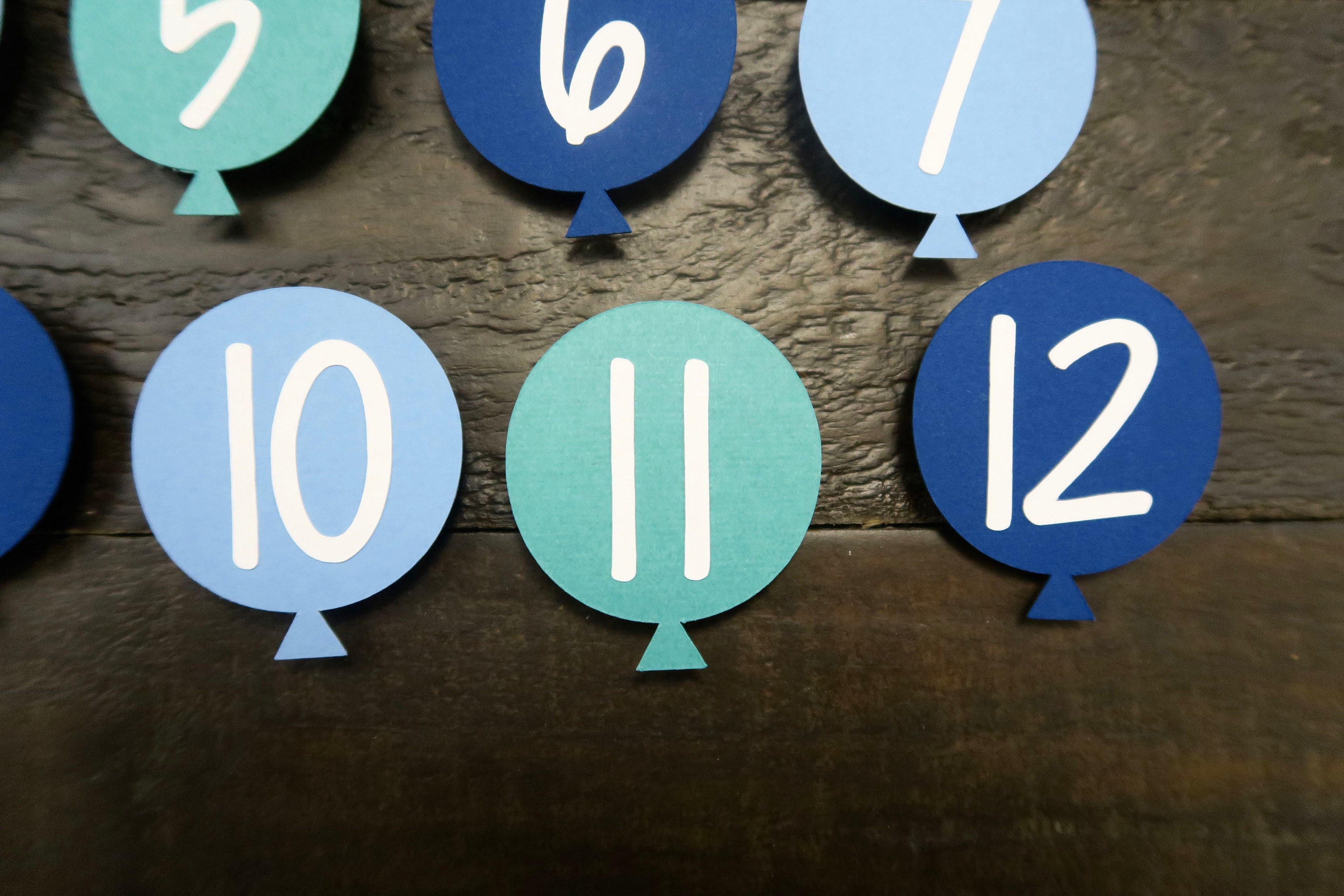 Balloon Monthly Photo Banner Balloon Theme Birthday Boy | Etsy