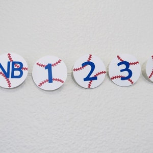 Baseball Theme Monthly Photo Banner, Monthly Photo Banner, Sport Theme ...