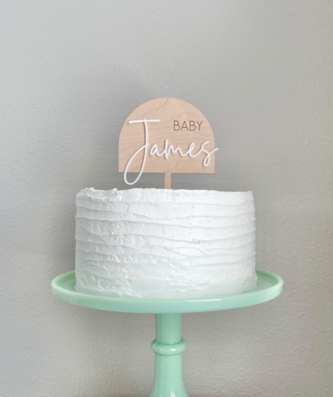 Personalized Baby Shower Cake Topper - Baby Shower Cake Topper, Gender ...