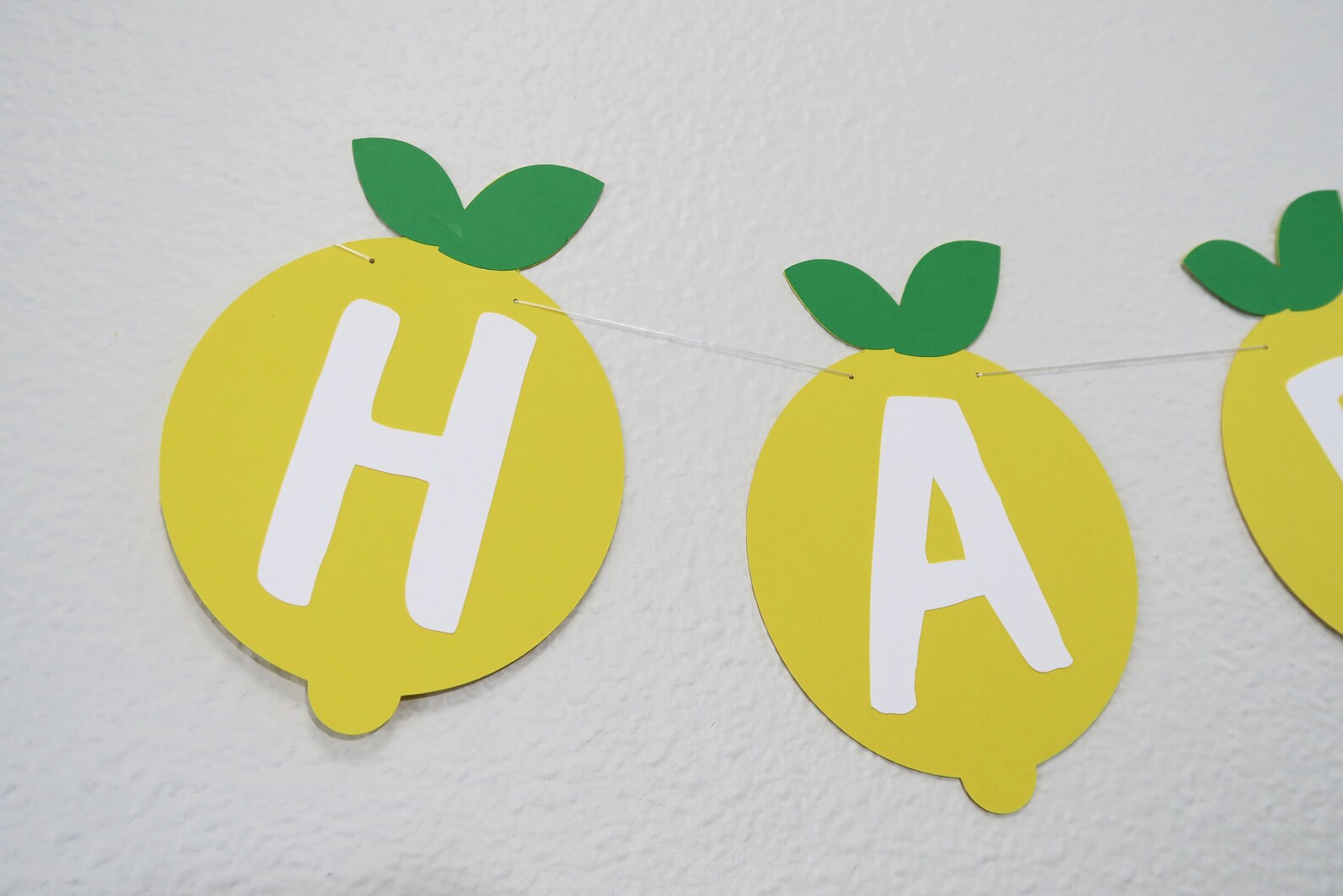 Lemon Birthday Banner Lemonade Theme Lemon Birthday Decor | Etsy
