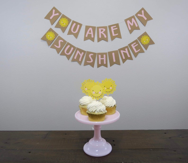 You Are My Sunshine Banner You Are My Sunshine Theme - Etsy