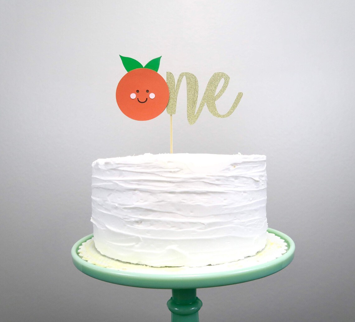Little Cutie ONE Cake Topper - Little Cutie Theme, Little Cutie First ...
