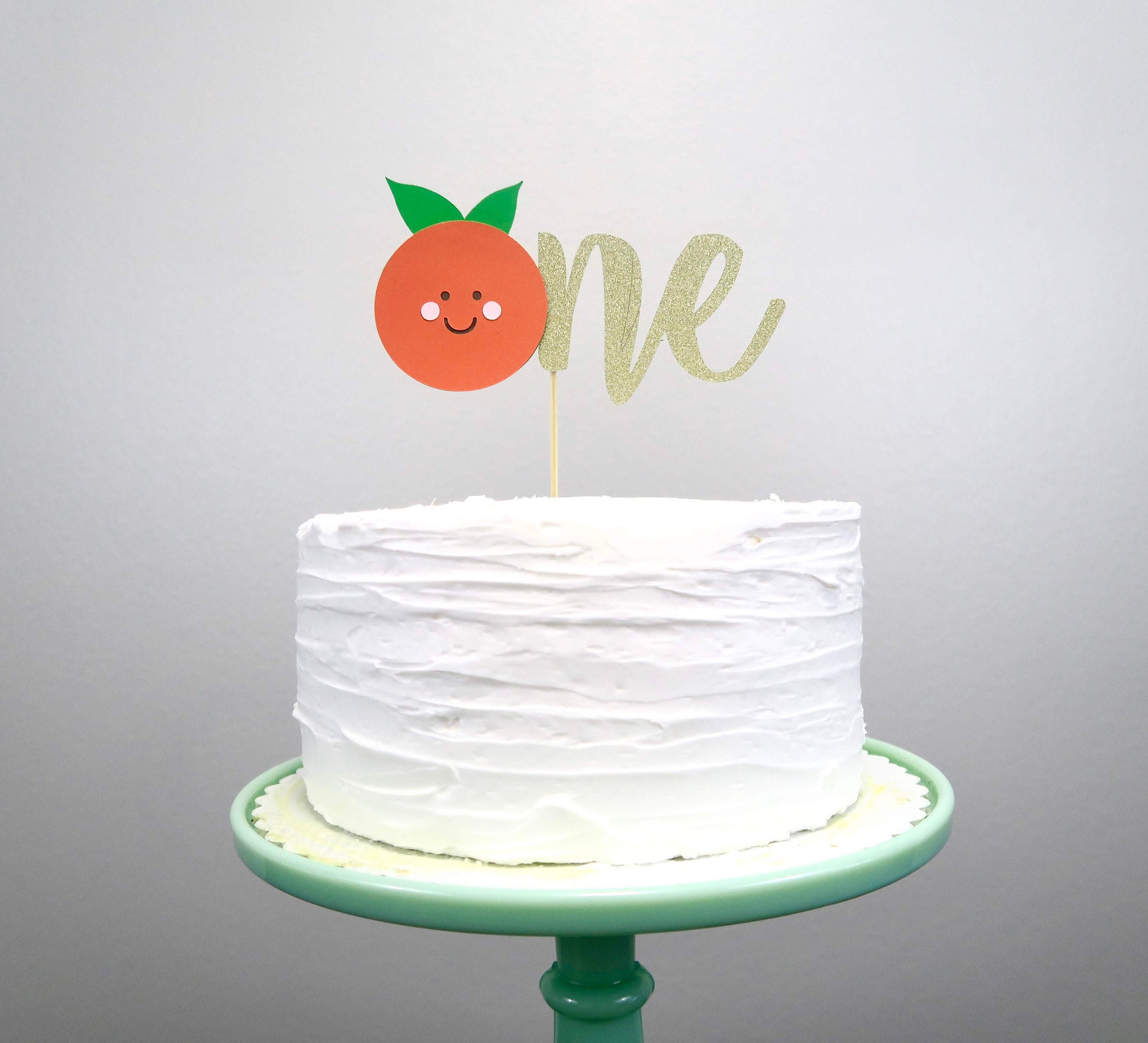 Little Cutie ONE Cake Topper - Little Cutie Theme, Little Cutie First ...