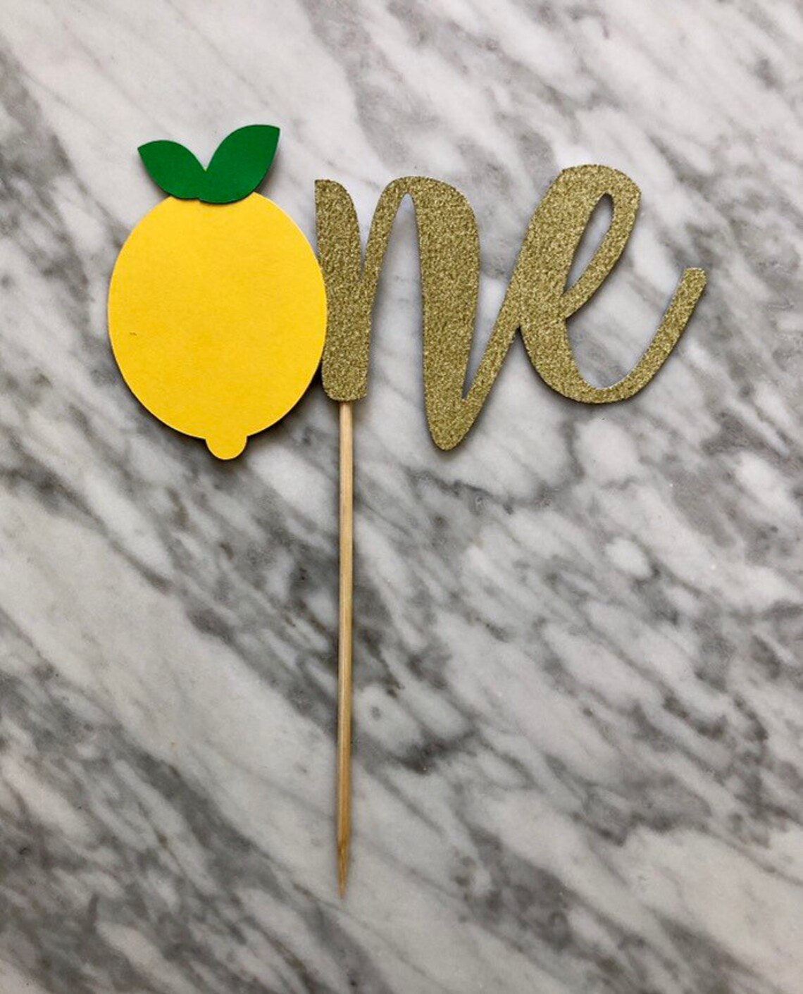Lemon Cake Topper First Birthday Cake Lemon First Birthday | Etsy