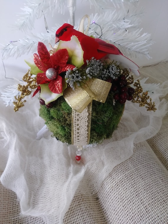 Rustic Hanging Topiary Ball | Etsy