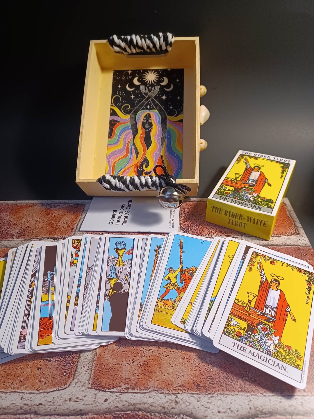 Raider-waiter Cards With Guidebook Cards and Tray/tarot - Etsy
