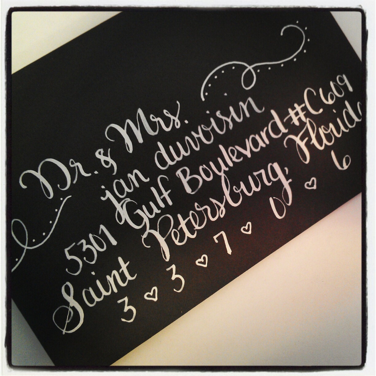 Fun and Modern Calligraphy Envelope Addressing for Weddings and Other ...