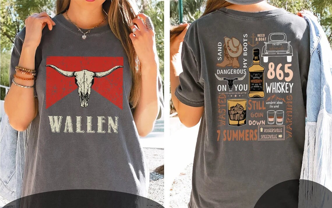 Retro Wallen Western PNG, Wallen Fans Gifts, Cowboy Vintage Wallen Png ...