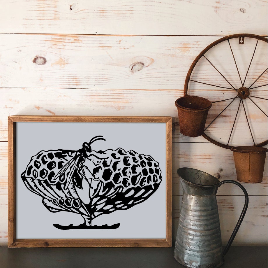 Wasp Nest SVG | Wasp SVG for Cricut | Silhouette | Laser Cut File - Etsy
