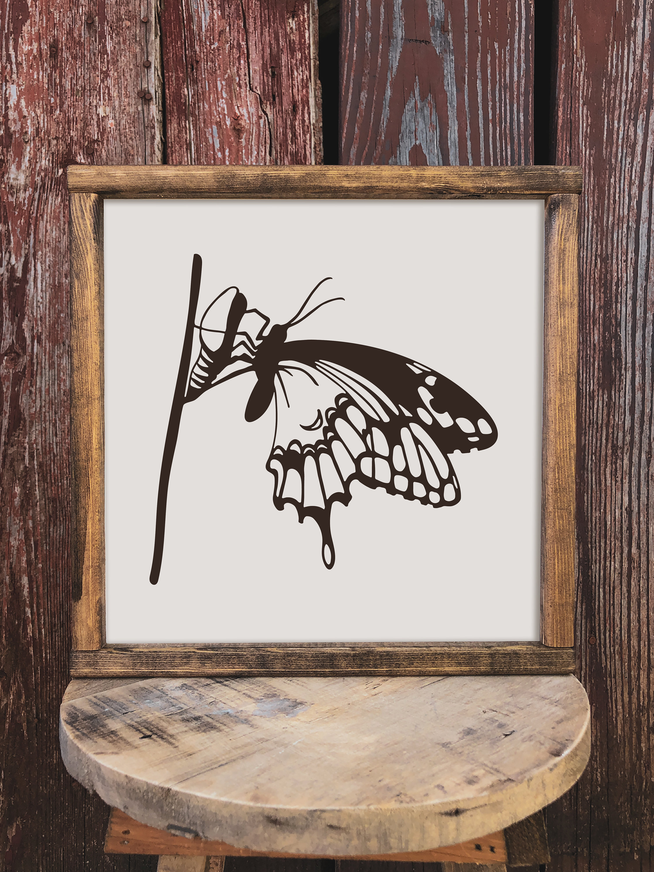 Butterfly SVG | Butterfly Cocoon SVG for Cricut | Silhouette | Laser ...