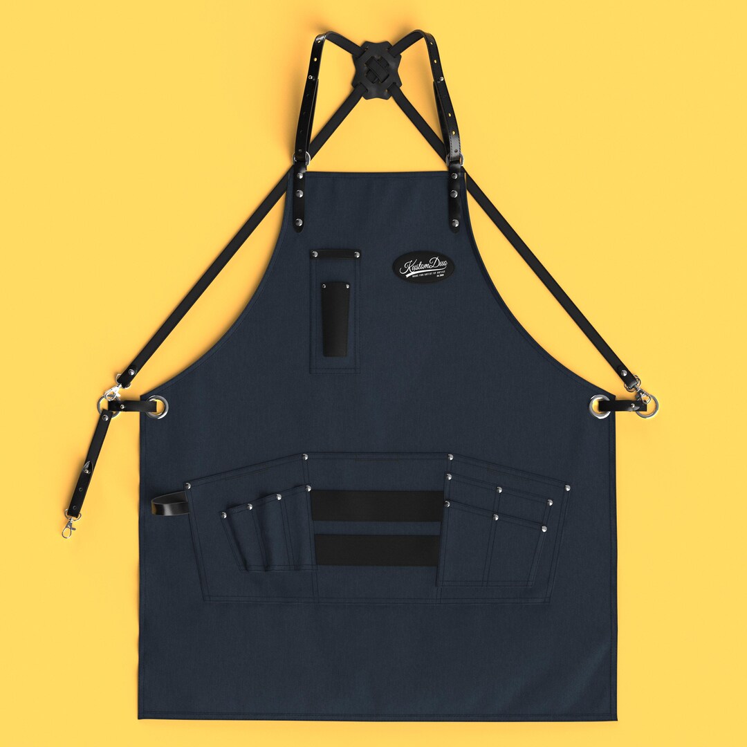 Customized Barber Apron Stylish Design, Personalized and Handcrafted ...