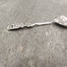 Personalized Sterling Silver Hammered Rose Spoon Rose handle | Etsy