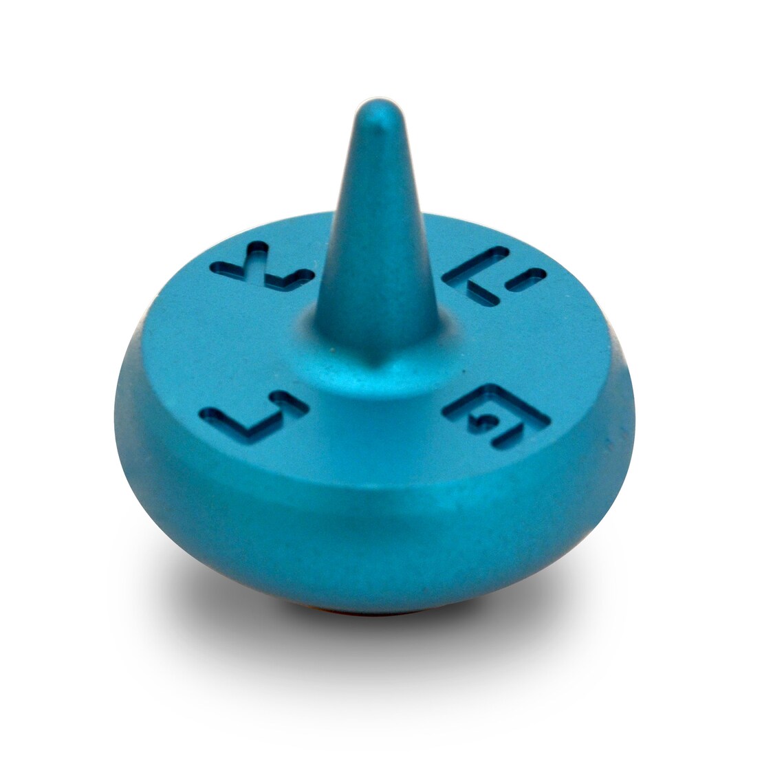 Colorful Hanukkah Aluminum Dreidel & Stand - Jewish Hanukkah Gift - Etsy
