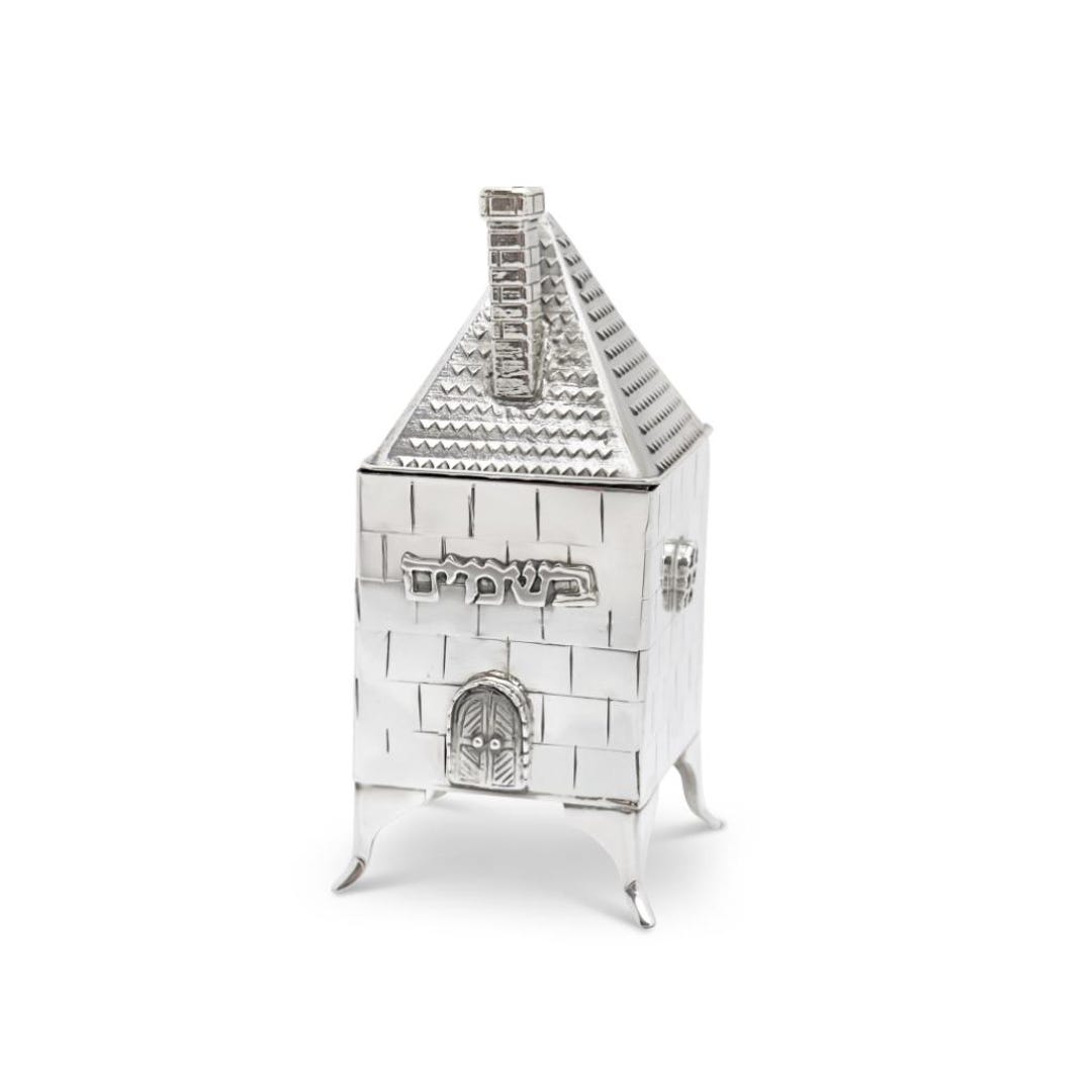 Havdalah Spice Box, Old House With Chimney Havdalah Spice Box From ...