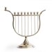 Harp Shaped Sterling Silver Hanukkah Menorah - Etsy