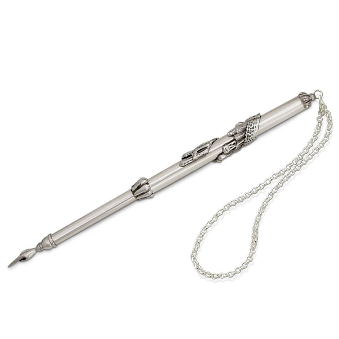 Sterling Silver Unique Torah Pointer, Yad Torah, Jerusalem Design, Bar ...