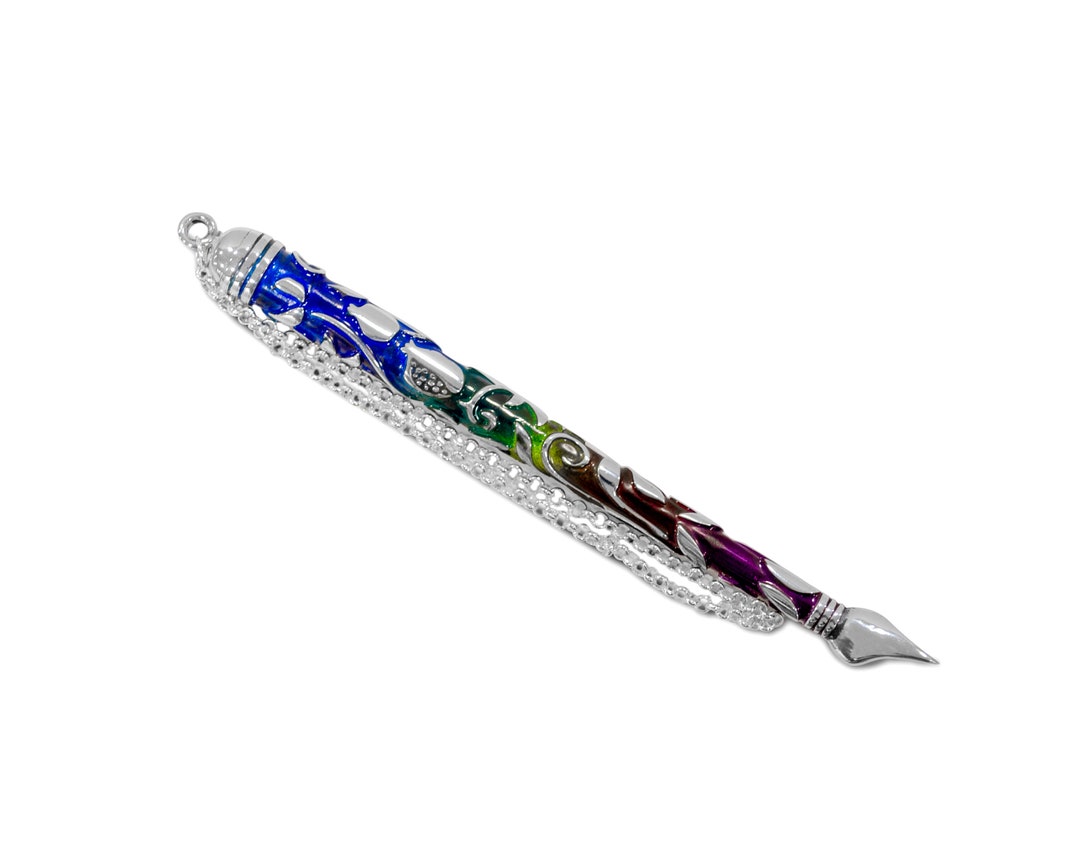 Colorful Torah Pointer With Personalize Tag Hebrew or English Name ...