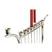 Harp Shaped Sterling Silver Hanukkah Menorah - Etsy