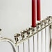 Harp Shaped Sterling Silver Hanukkah Menorah - Etsy