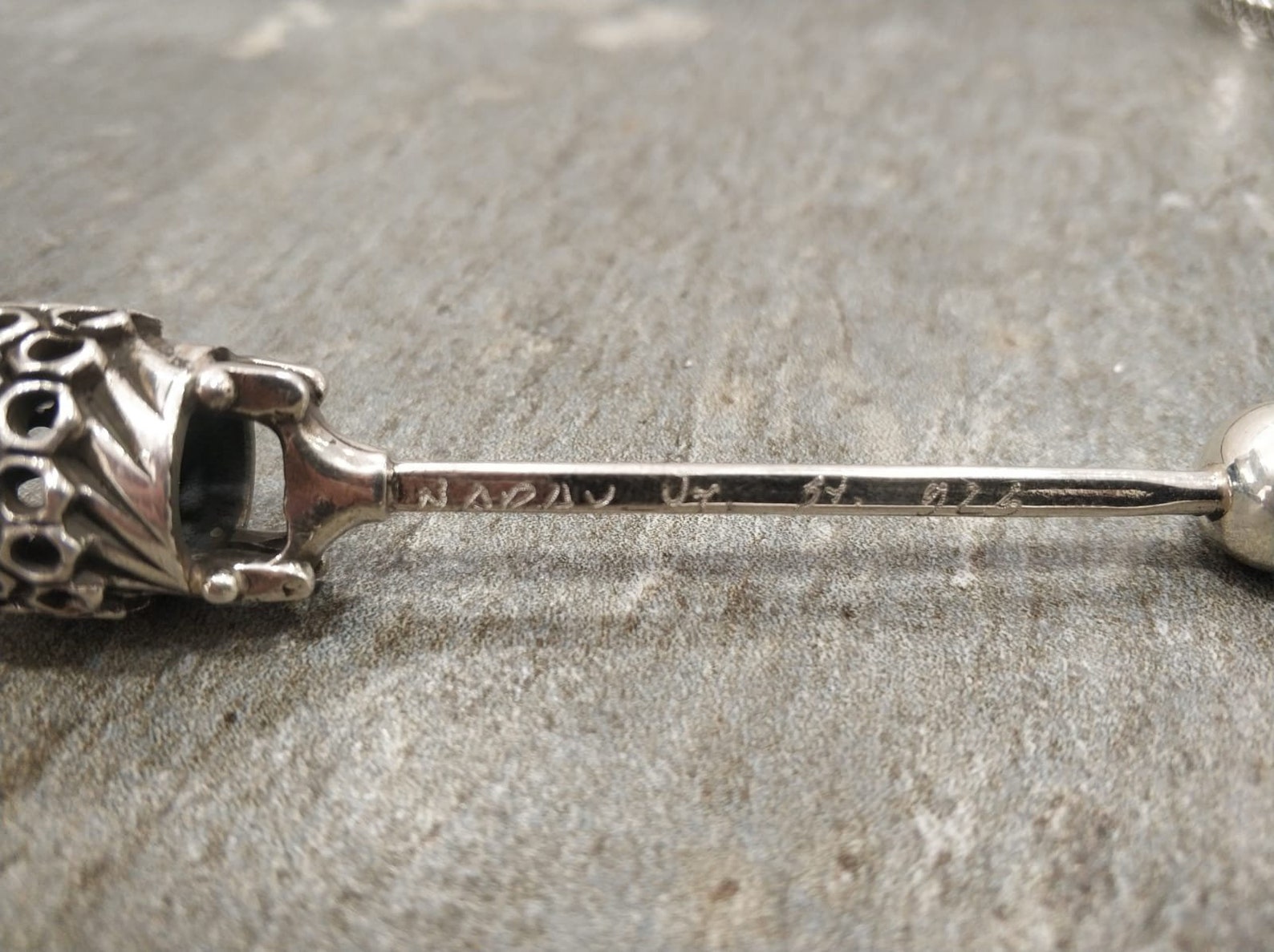 Personalized Rectangular Honey Spoon Crafted in 925 Sterling - Etsy