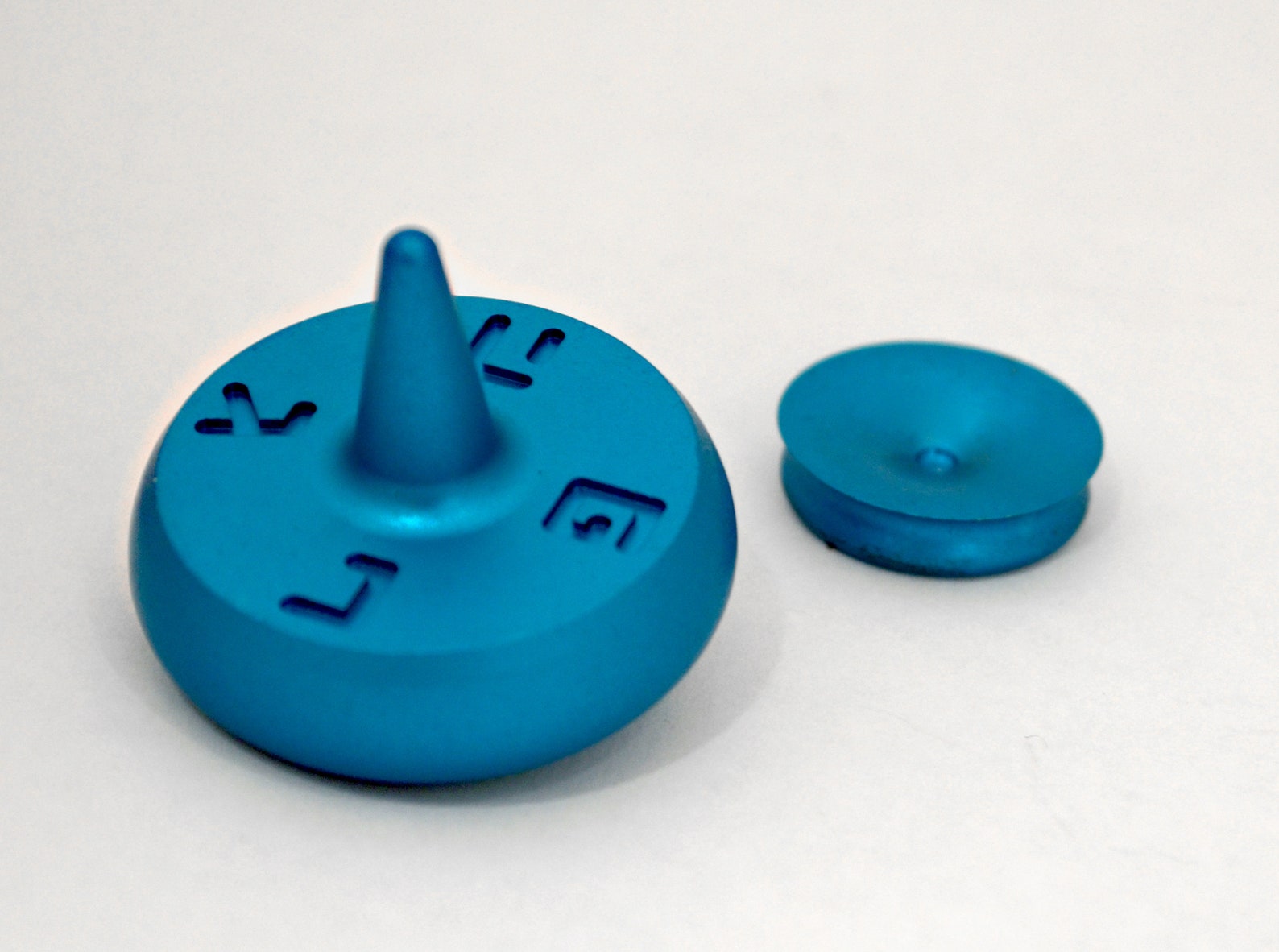Colorful Hanukkah Aluminum Dreidel & Stand - Jewish Hanukkah Gift - Etsy