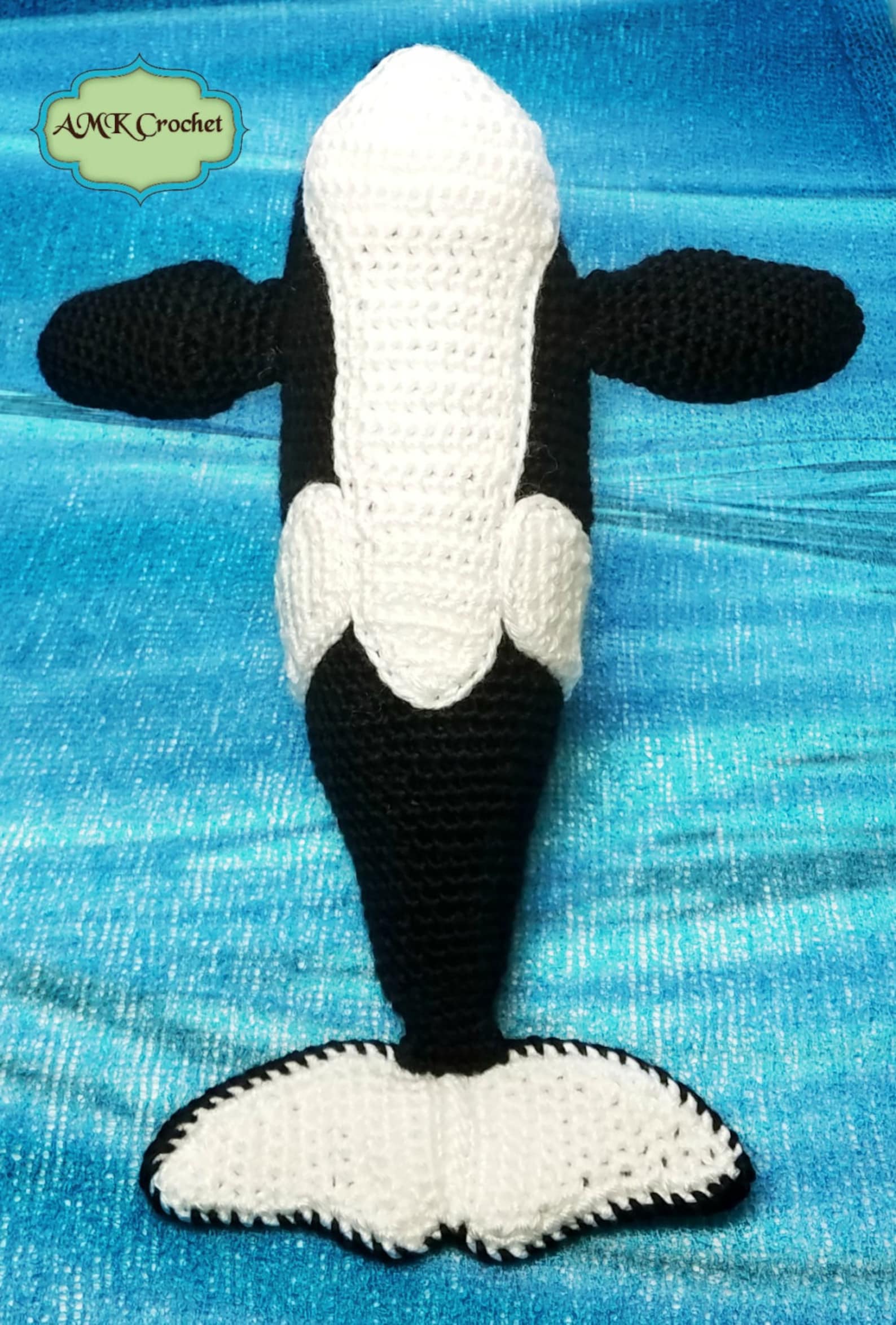 PDF Instant Download Crochet Amigurumi Orca Plush Pattern | Etsy