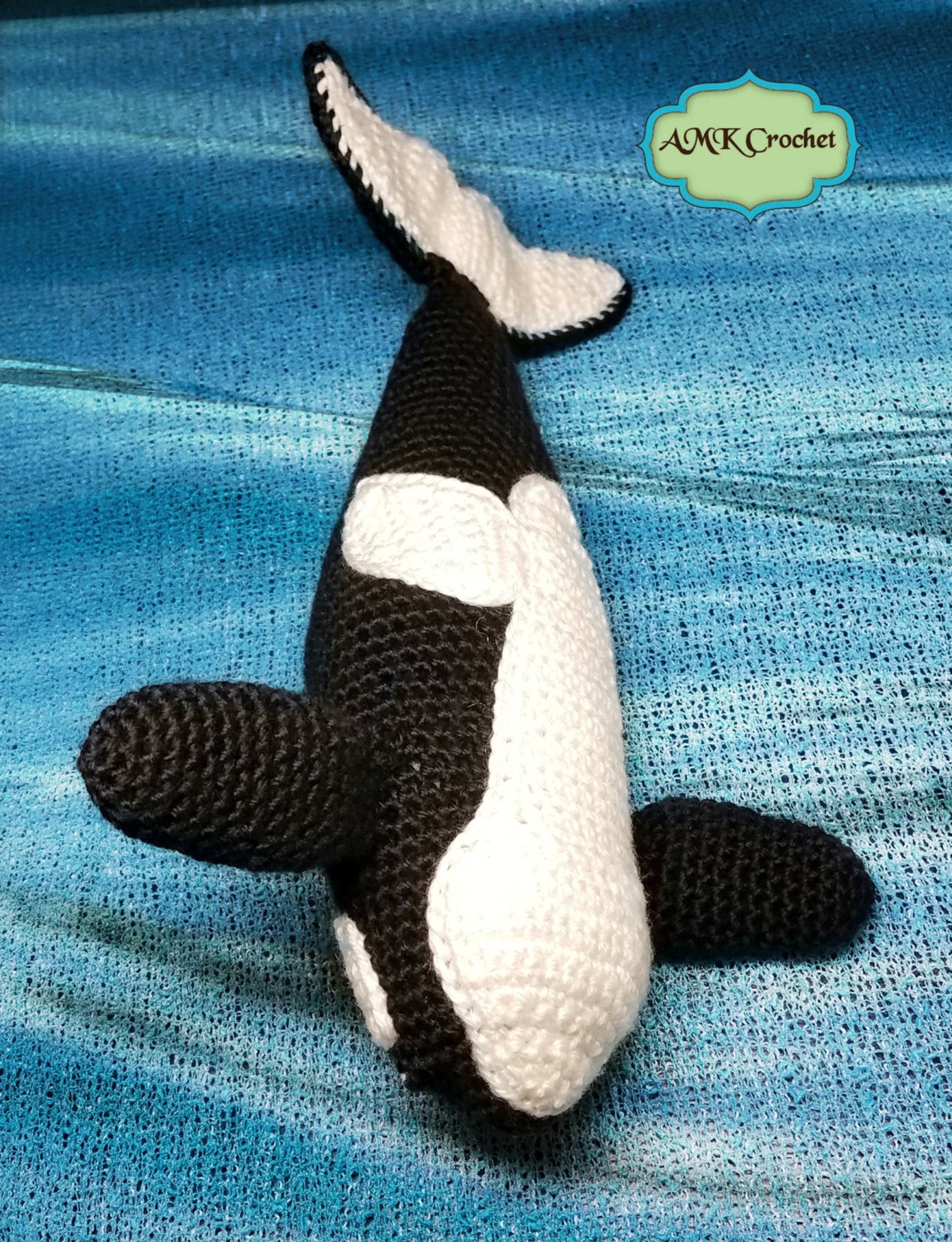 PDF Instant Download Crochet Amigurumi Orca Plush Pattern | Etsy