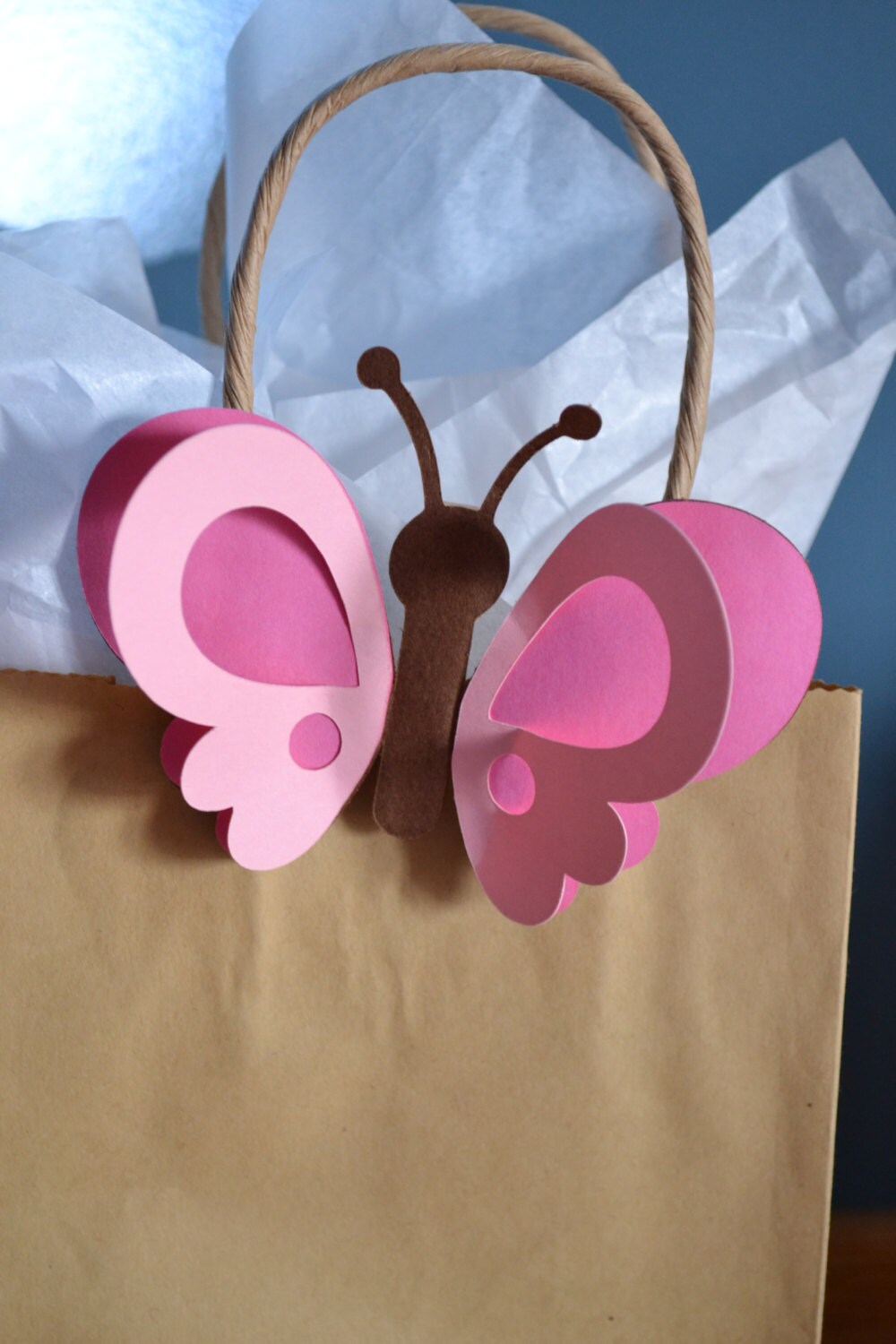 3D Butterfly Favor Clips for Bags Baskets or Boxes Set of - Etsy