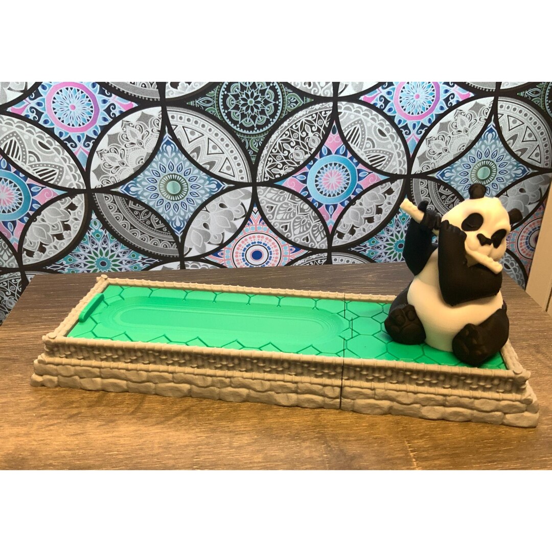 Panda Flutist Incense Holder 3D Printed With Incense Stick Storage - Etsy