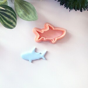 Shark Clay Cutter, Fish Shape for Handmade Polymer Clay Earring and ...