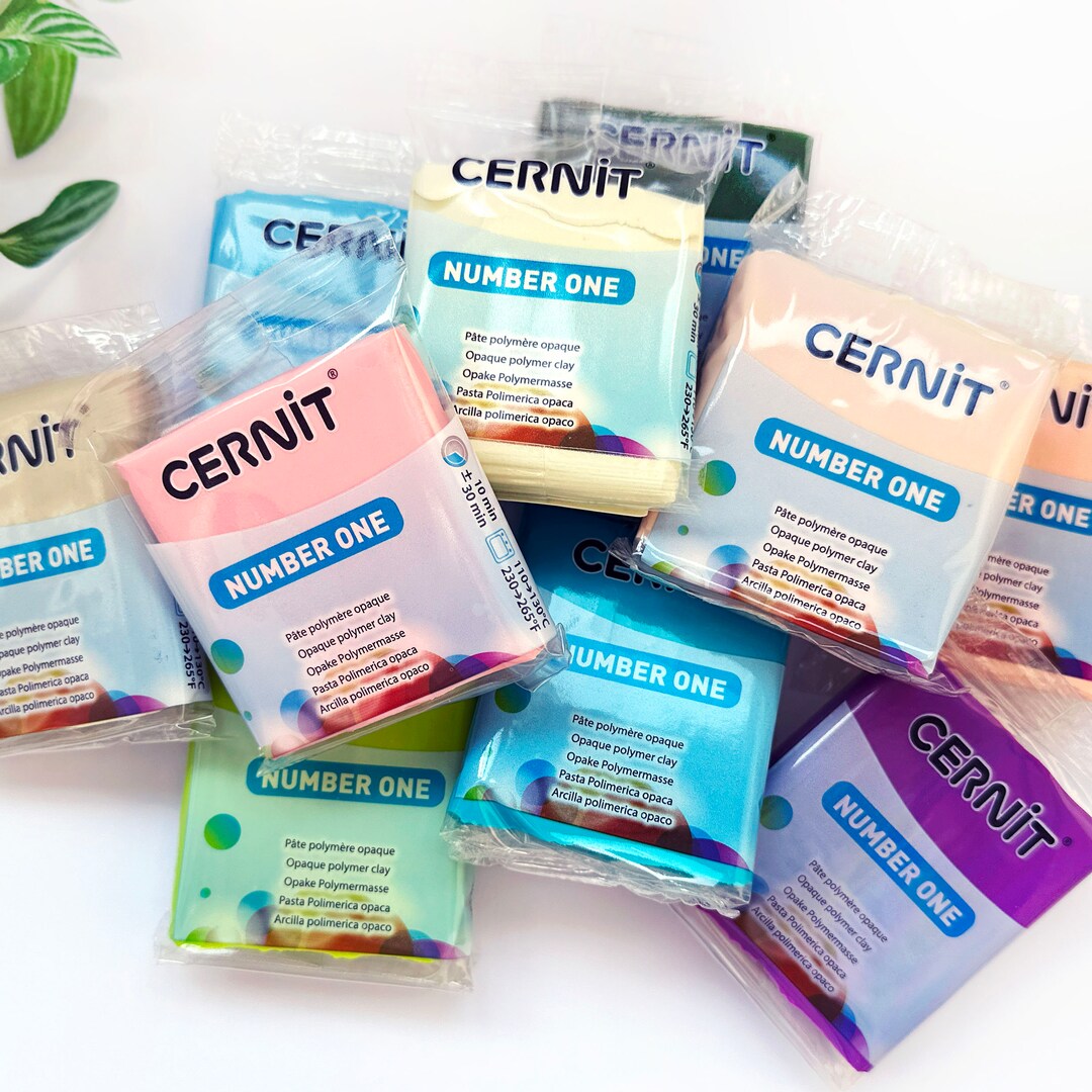 Cernit Polymer Clay Number One 56g Bar. Choose Your Colour. Modelling ...