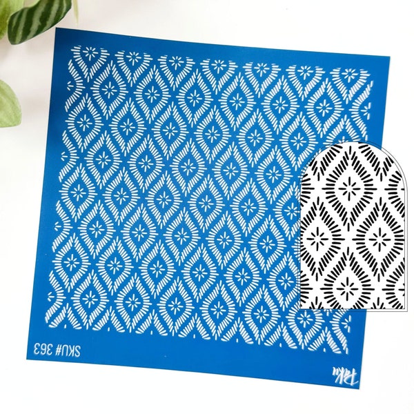 Diamond Cake Stencil - Etsy