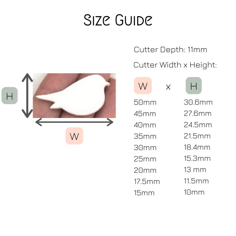 Clay Cutter Bird • Birds Cutters • Robin Mirrored • Springtime ...
