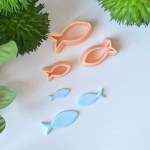 Clay Cutter Fish Shape for Earring and Pendant Makers • UK Polymer Clay ...