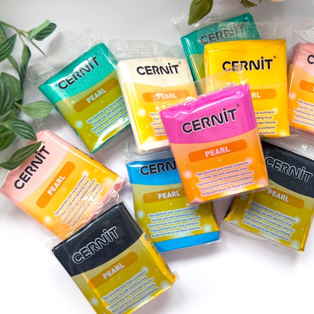Cernit Polymer Clay Pearl 56g Bar. Choose Your Colour. Modelling Clay ...