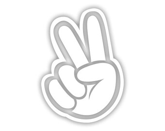 Peace sign fingers | Etsy