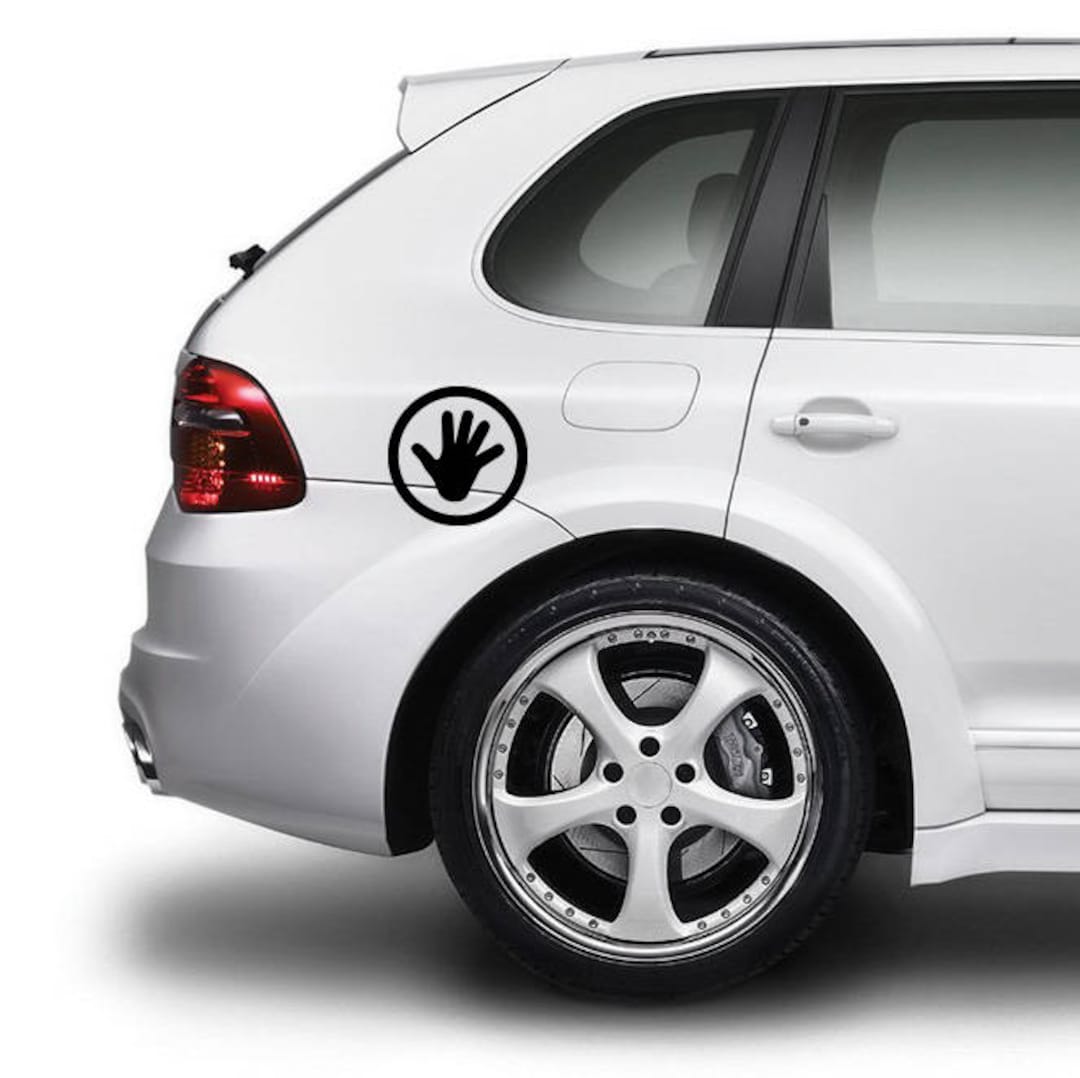 Child Safety Spot - Kids Safety Hand Car Decal Sticker - Etsy