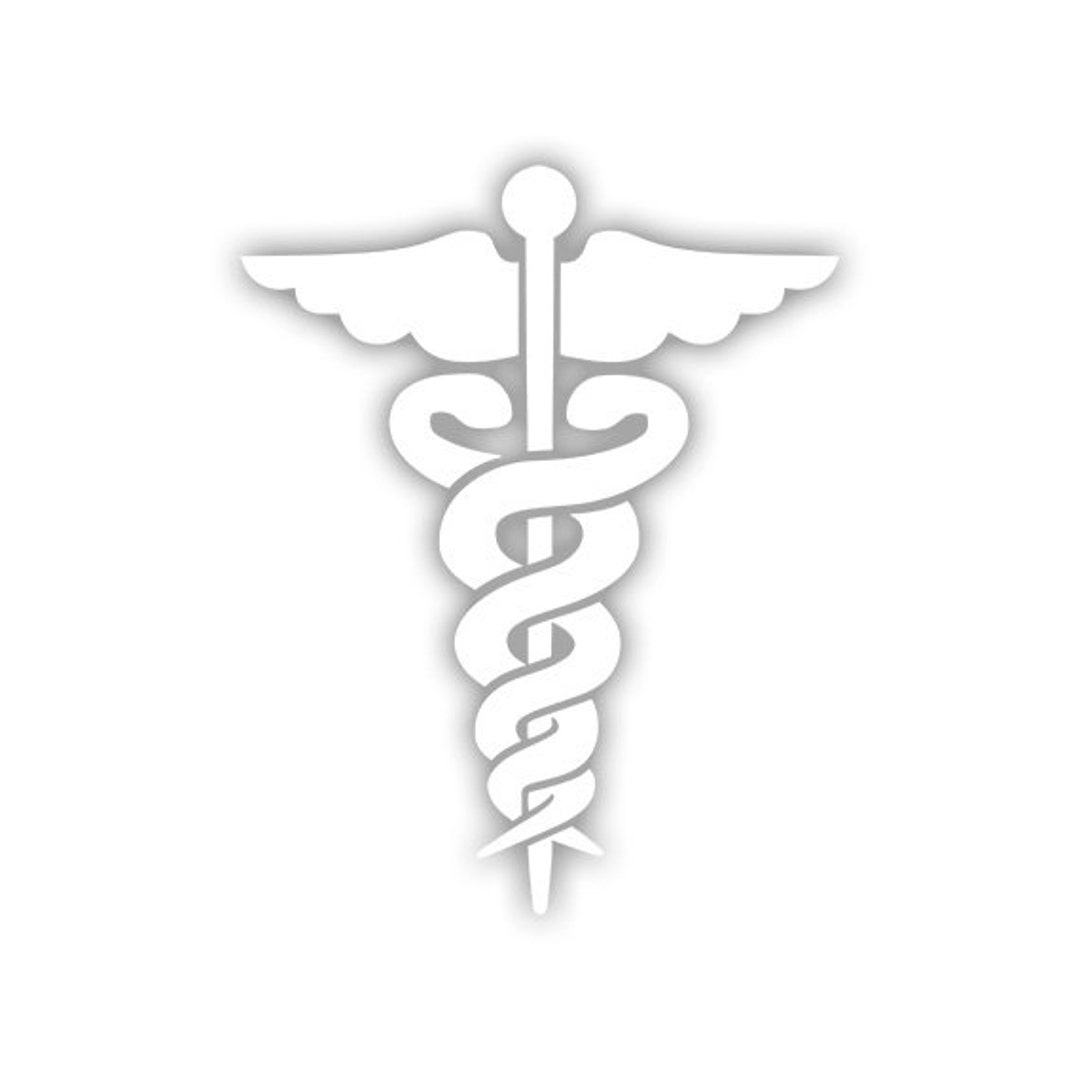 Caduceus Symbol Decal - Etsy
